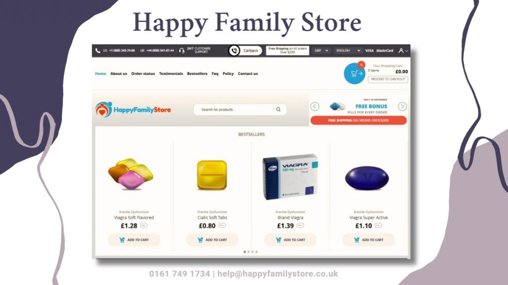 Happy Family Store - Best Deals on Online Pharmacy Meds